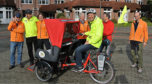 Sicher mit der Rikscha unterwegs - ADFC Lüdinghausen